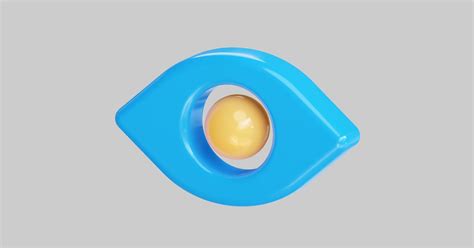 Abstract Blue Eye Shape 3d Incl Abstract And Eye Envato