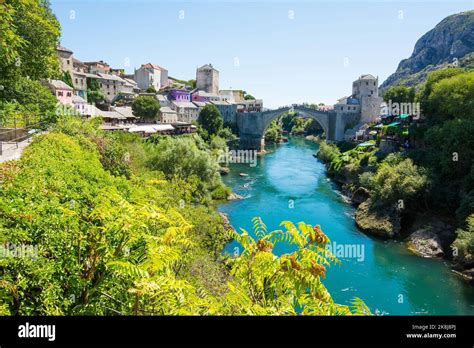Mostar Bosnia Herzegovina September 20 2022 Historical Mostar