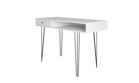 שולחן כתיבה מעוצב בצבע לבן כל הרהיטים סטייל מאסטר רהיטים רהיטים איכותיים לבית ולמשרד