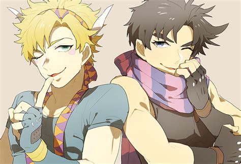 Joseph Joestar Joseph Joestar And Caesar Anthonio Zeppeli Jojo No