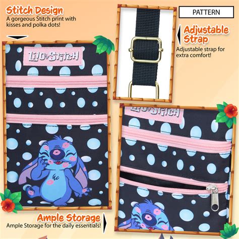 Disney Stitch Bag For Girls Lilo And Stitch Cross Body Bag