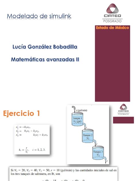 Modelado En Simulink Y Matlab Pdf Calor Temperatura