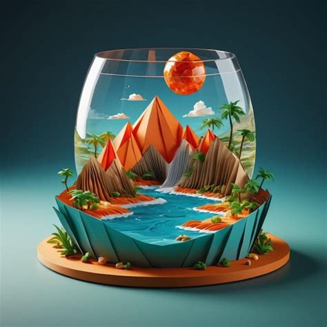 Premium Photo Enigmatic Depths A Conceptual Illustration Of An