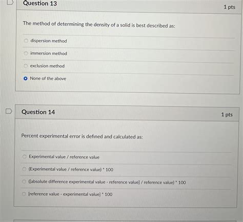 Solved Question 131 ﻿ptsthe Method Of Determining The