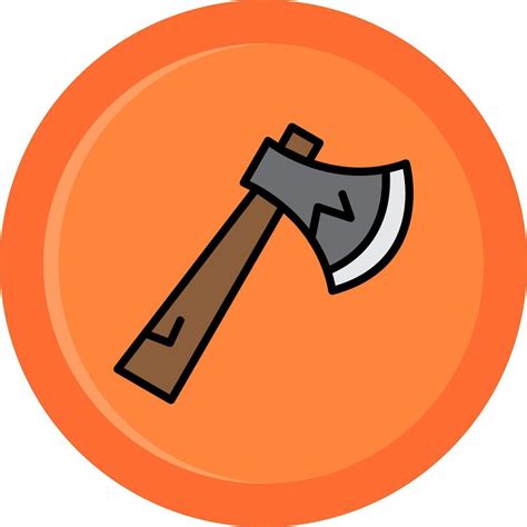 Halloween Axe Line Filled Circle 53860510 Vector Art At Vecteezy