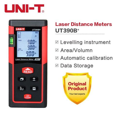 Tt Uni T Laser Distance Meter 40m 100m Rangefinder Digital Ut390b Ut393