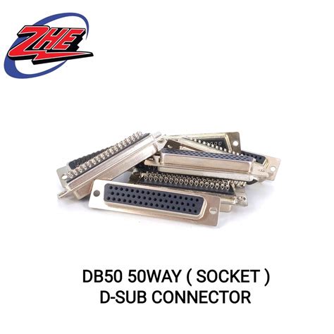 D Sub Db9 Db15 Db25 Db37 Db50 9way ~ 50way Male Plug Female Socket Solder Type Connector