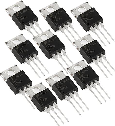 P Channel MOSFET FQP27P06 COM24 R21 Faranux Electronics