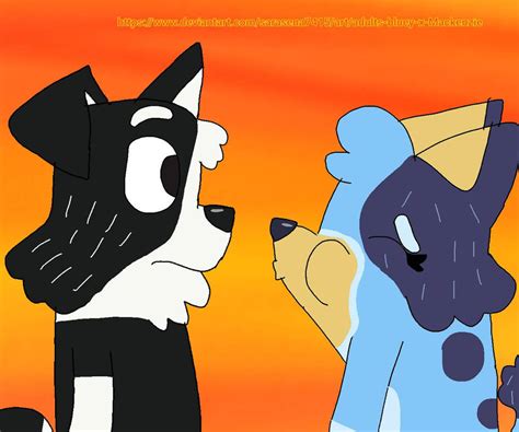 Adults Bluey X Mackenzie By Sarasena7415 On Deviantart
