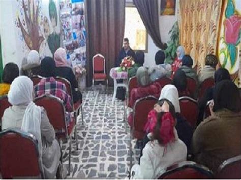 ورشة عمل في مركز شابات صخرة وكالة إنجاز الإخبارية