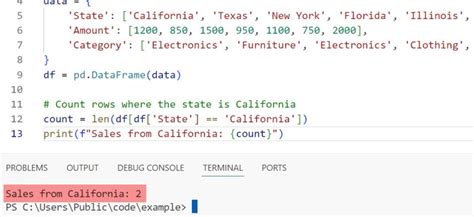 How To Count Rows With Conditions In Pandas