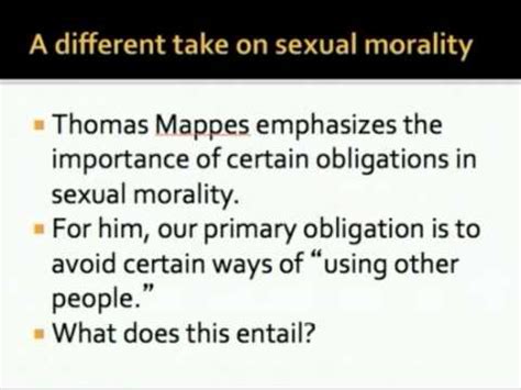 Sexual Morality YouTube