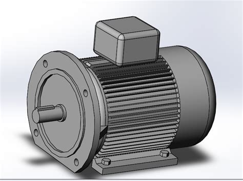 电机库solidworks 2001plus模型图纸下载 懒石网