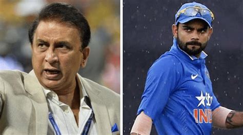 Sunil Gavaskar Criticises Virat Kohli Over His Tribute For Sourav