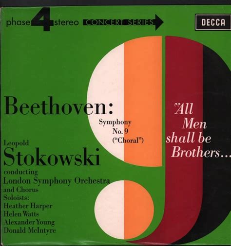 Pfs4183 Leopold Stokowski London Symphony Orchestra Beethoven