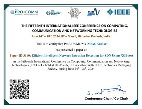 Nitish Kumar On Linkedin Machinelearning Cybersecurity Sdn