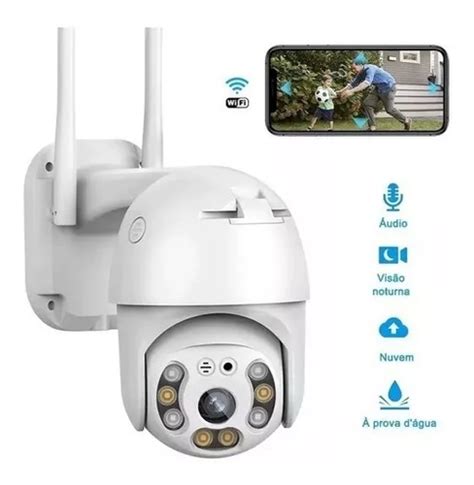 Câmera Ip Externa 100 Prova Dágua Wifi Icsee Full Hd 1080p Frete Grátis