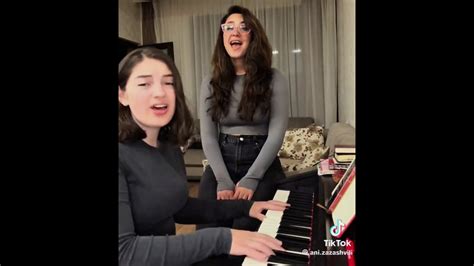 ნუ უსმენ ხალხს ♥ ანი ზაზაშვილი სოფია ვარსიმაშვილი Nu Usmen Xalxs Ani And Sofia ♥ Youtube