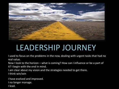 Ppt Leadership Journey Powerpoint Presentation Free Download Id