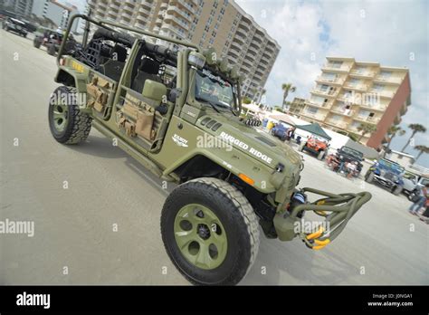 Jeep Week At Daytona Beach Thousands Of Jeeps On The Beach And On The