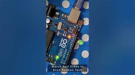 How To Blink An External Led Using Arduino Uno Code Explained Shorts Arduinouno Ledblink