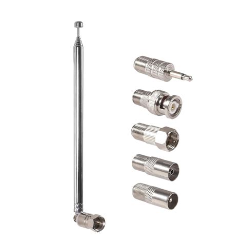 Fm Telescopic Antenna 75 Ohm Indoor Fm Radio Antenna F Desertcart India