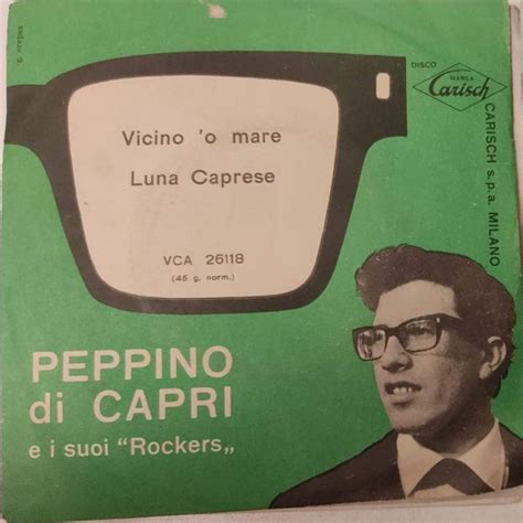 Peppino Di Capri E I Suoi Rockers Vicino O Mare Luna Caprese 1961