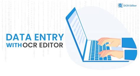 Maximizing Productivity Automating Data Entry With OCR
