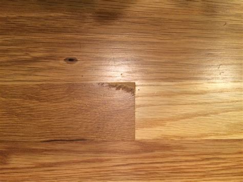 Indentation In Floor Where Floorboard Missing Corner 13 Flooring