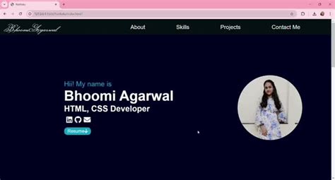 Bhoomi Agarwal On Linkedin Html Css