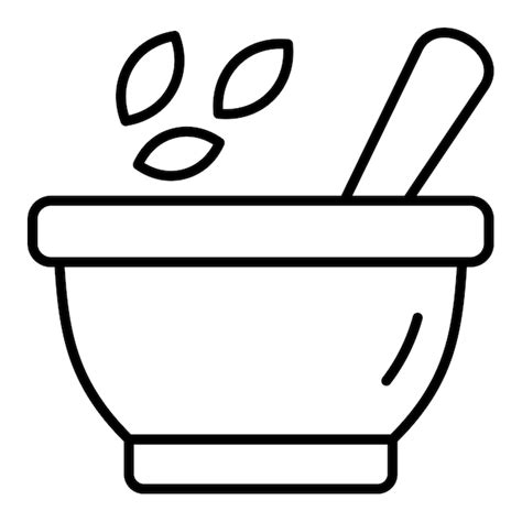 Premium Vector Pestle Icon