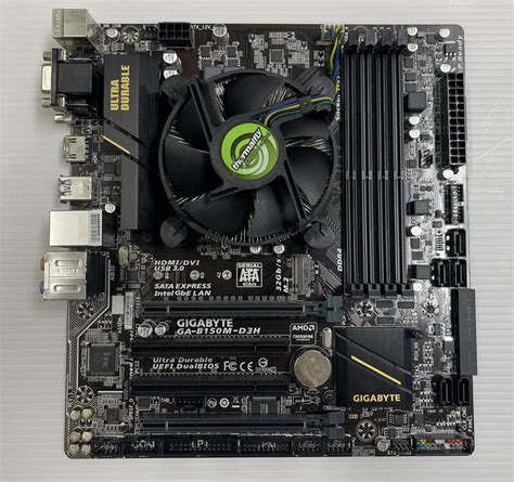 【小圓二手拍賣】cpu I5 6500技嘉 Ga B150m D3h 主機板ddr4雙通道hdmi 露天市集 全台最大的網路購物市集