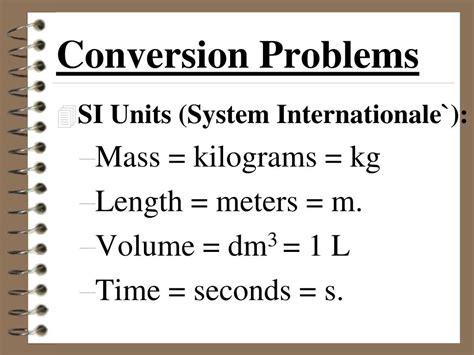 PPT Conversion Problems PowerPoint Presentation Free Download ID 3946319