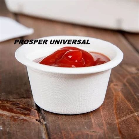 2 OZ Biodegradable Sugarcane Bagasse Cup Capacity 5 Ton At 0 90 Piece In Rajkot