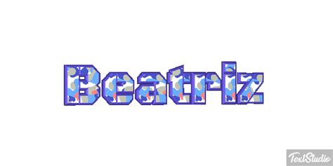 Beatriz Nome Desenhos De Logotipo Em Animado TextStudio