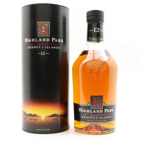Highland Park 12 Year Old Dumpy Bottle 1l The 149th Auction Scotch