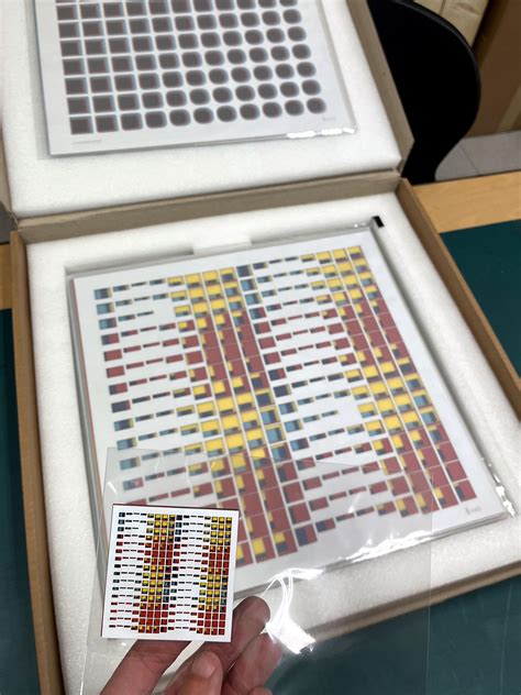 Mini And Big Stencils 5 Physical Nft Generative Art Made With P5js