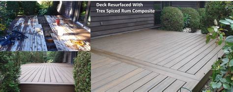 Deck Resurfacing With Trex Composite Azek Pvc Or Cedar Mydeckca