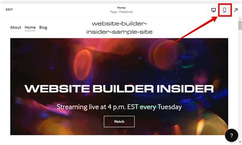Can You Edit Mobile View Only On Squarespace
