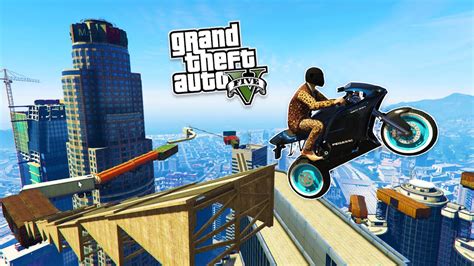 GTA 5 Stunts EPIC Bike Parkour Races GTA 5 PC Open Lobby GTA 5 PC