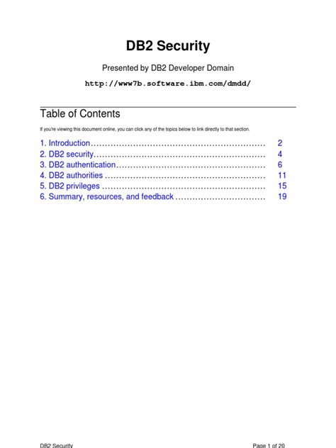 db2 security pdf databases operating system