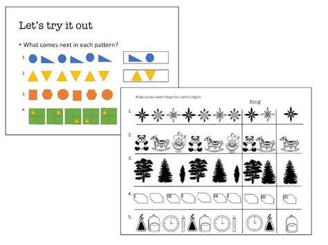 Forming Patterns With Shapes Teaching Slides And Worksheets Teaching