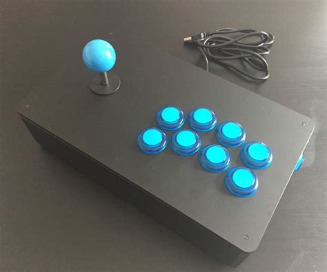 Single Player Usb Arcade Controller Unit 8 Steps With Pictures Instructables