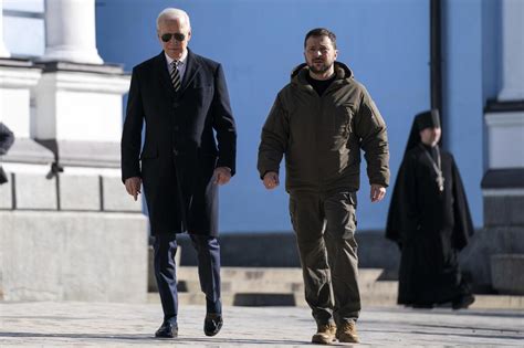 Biden Declares Kyiv Stands In Surprise Visit To Ukraine Ap News