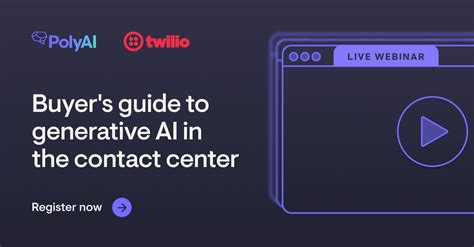 Buyers Guide To Generative Ai In The Contact Center Polyai