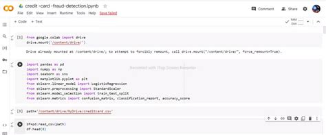 Video Ayesha Ahmad On Linkedin Machinelearning Internship Frauddetection Codsoft