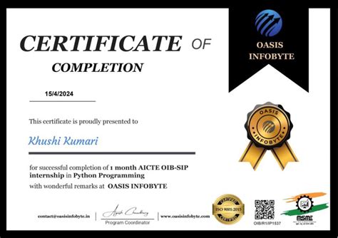 Khushi Dubey On Linkedin Im Happy To Share That Ive Obtained A New Certification Python