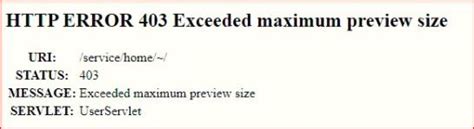 exceeded maximum preview size zimbra tech center