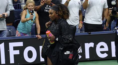 Serena Williams Makes Us Open Entrance Wearing A Train Ahead Of