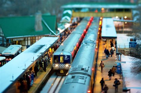Train Tilt Shift Train Station Metro Wallpapers Hd Desktop And